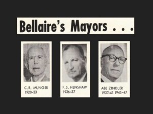 The City of Bellaire was incorporated 100 years ago today ...