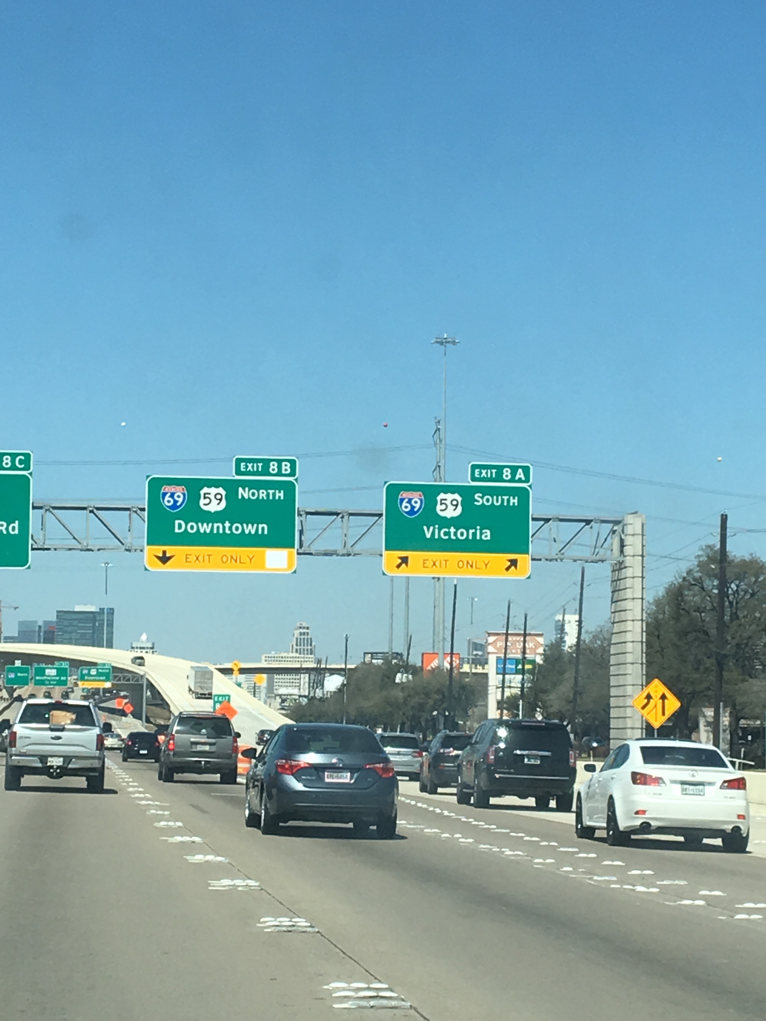 The new 59 southbound ramp from 610 northbound has opened ...