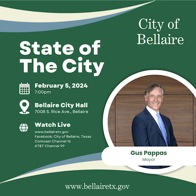 Mayor Gus Pappas will deliver the annual State of the City Address ...