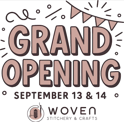 Woven Stitchery & Crafts celebrates Grand Opening in Bellaire.